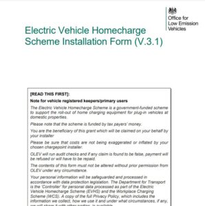 The Installation Steps for a Home EV Charger Installation
