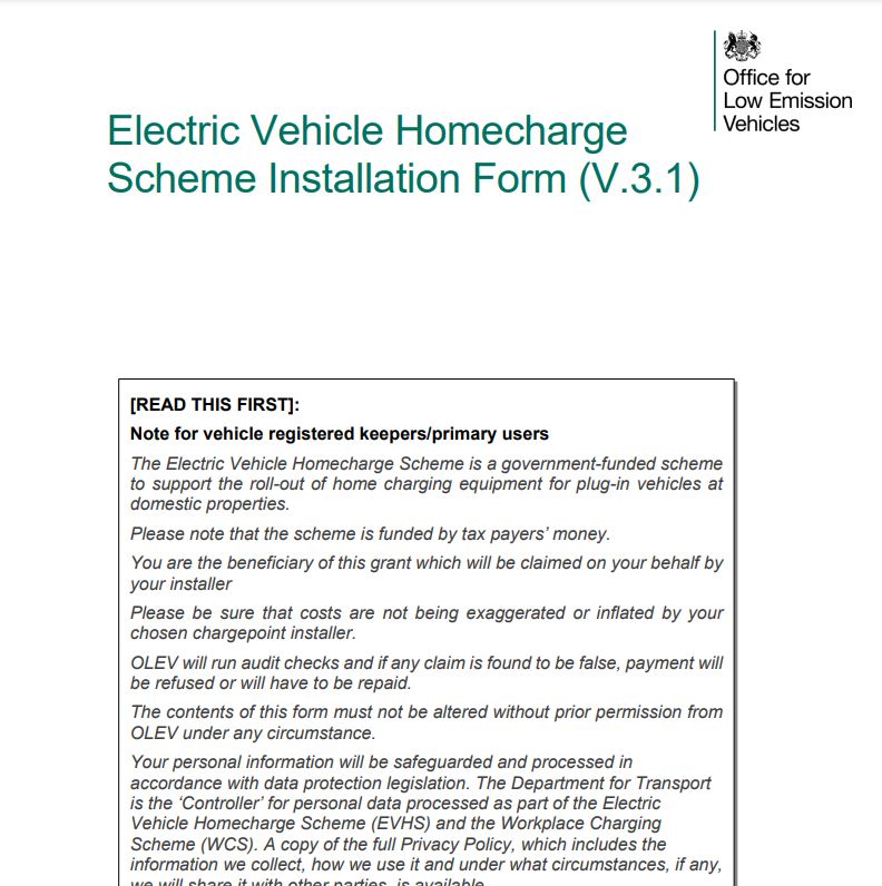The Installation Steps for a Home EV Charger Installation